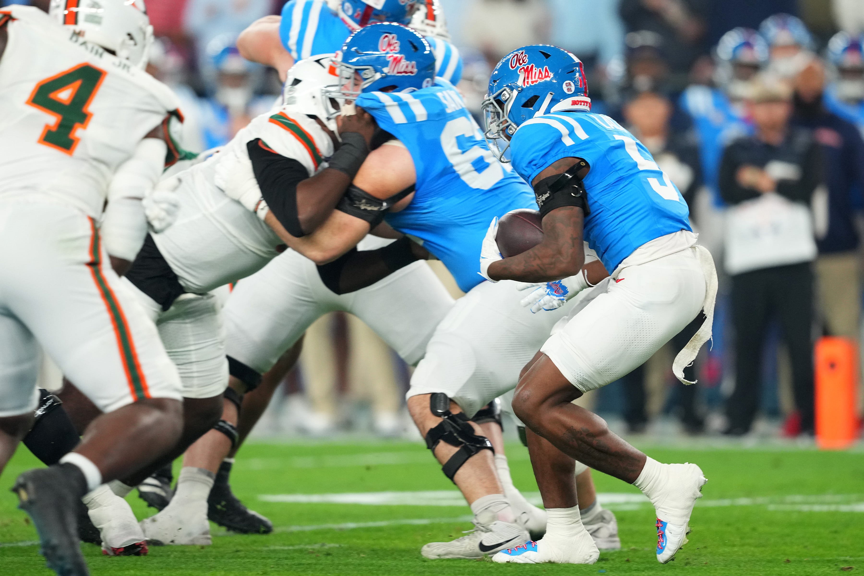 Who is John David Baker? New Ole Miss OC on sideline at Fiesta Bowl