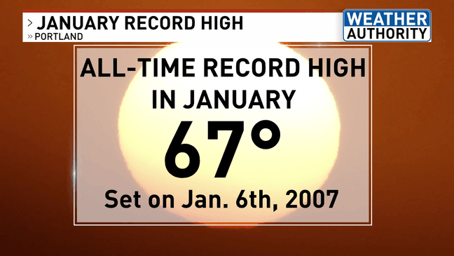 Maine has seen warming trend during winter season over last several decades