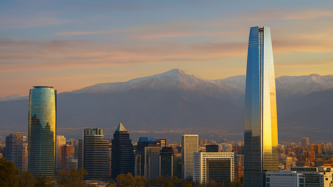 Gran Torre Santiago from above: Chile’s tallest skyscraper