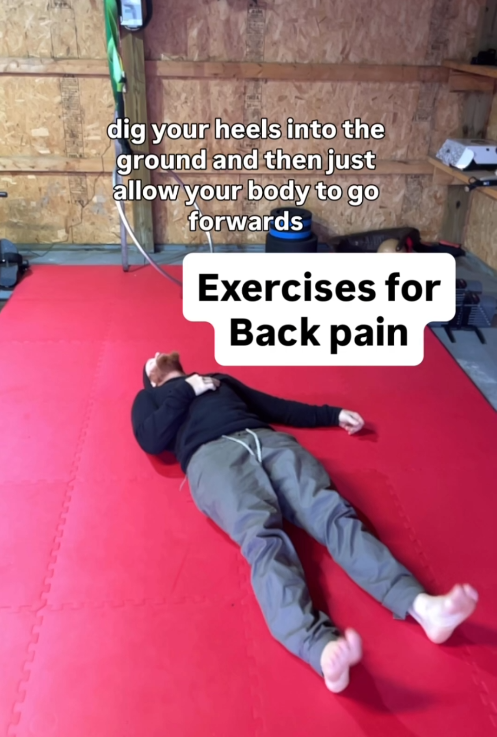 Three exercises for back pain | Simple moves for relief
