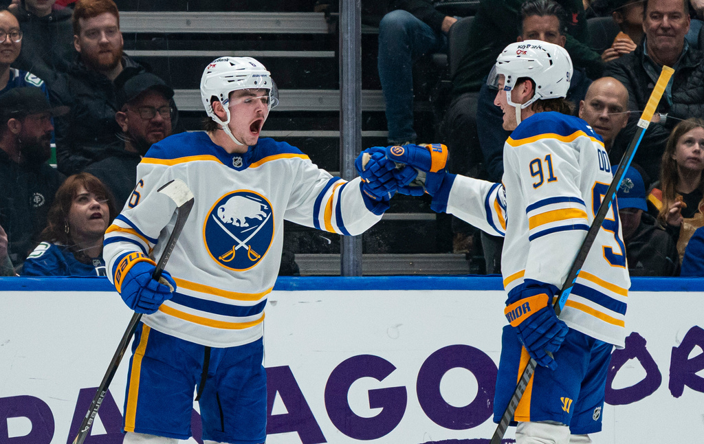 Sabres beat the Rangers 5-2 to win for the 12th time in 13 games