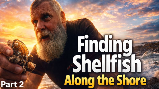 Gathering shellfish along the coast of Gisborne part 2