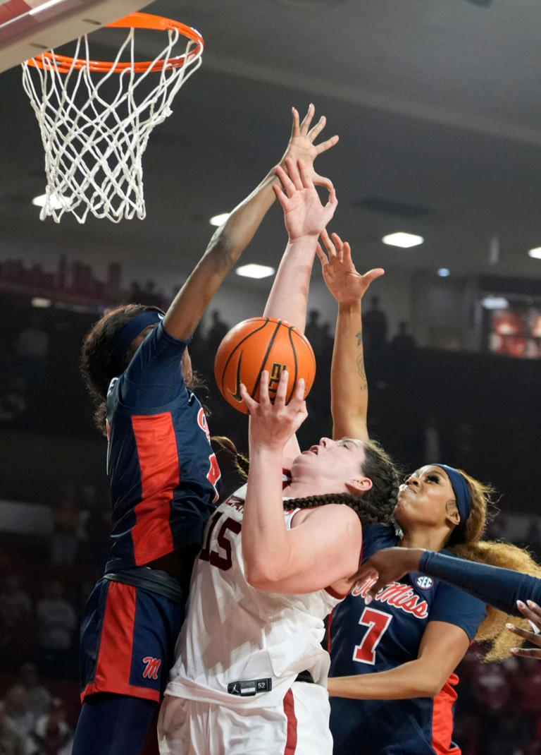 OU women's basketball falls short against Ole Miss in top-25 clash