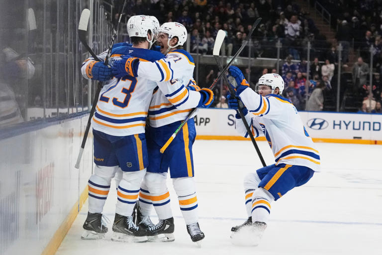 Sabres beat the Rangers 5-2 to win for the 12th time in 13 games