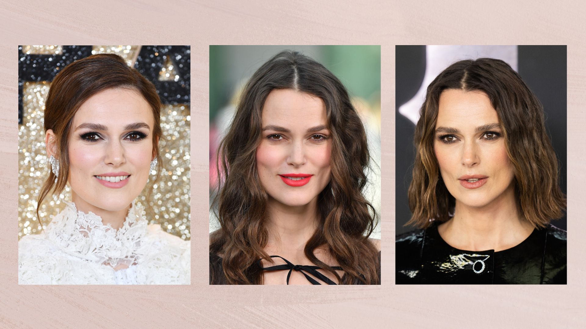 Keira Knightley's best ever hair and makeup looks