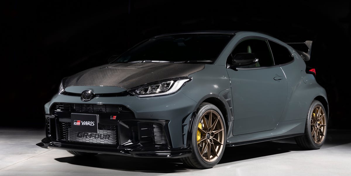 Toyota reveals limited-edition GR Yaris Morizo RR at Tokyo Auto Salon ...