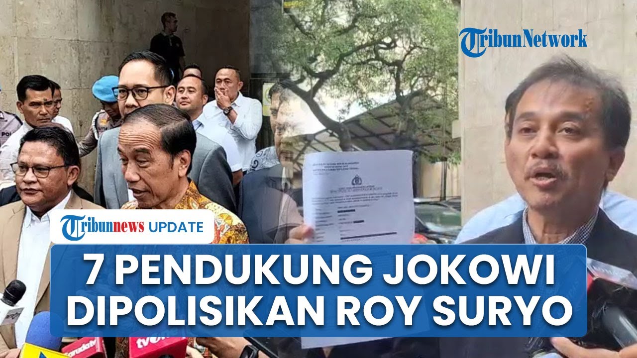 Polisikan 7 pendukung Joko Widodo atas dugaan fitnah, Roy Suryo: Tak ...