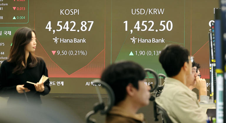 Won-dollar exchange rate tops 1,450 won, seventh day up