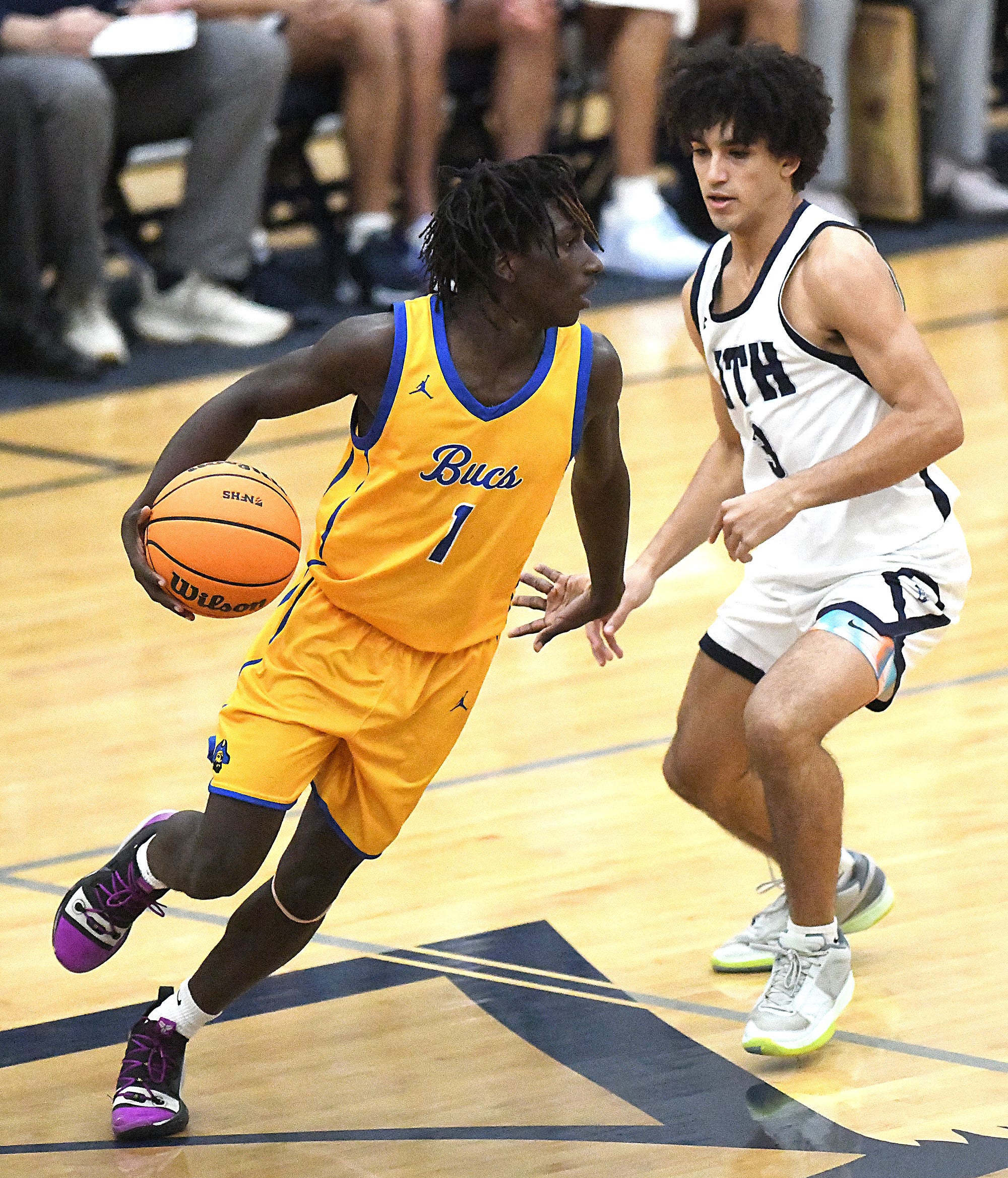 Laney basketball earns season defining win over Hoggard