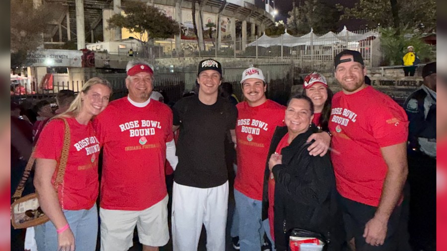 Smelling the roses: Boonville family travels cross country to watch son ...