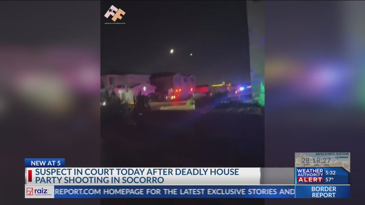 Homeowner killed during house party in Socorro