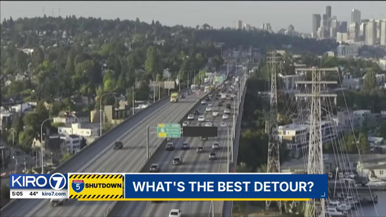 Ship Canal Bridge lane closures expected to cause delays as I-5 ...