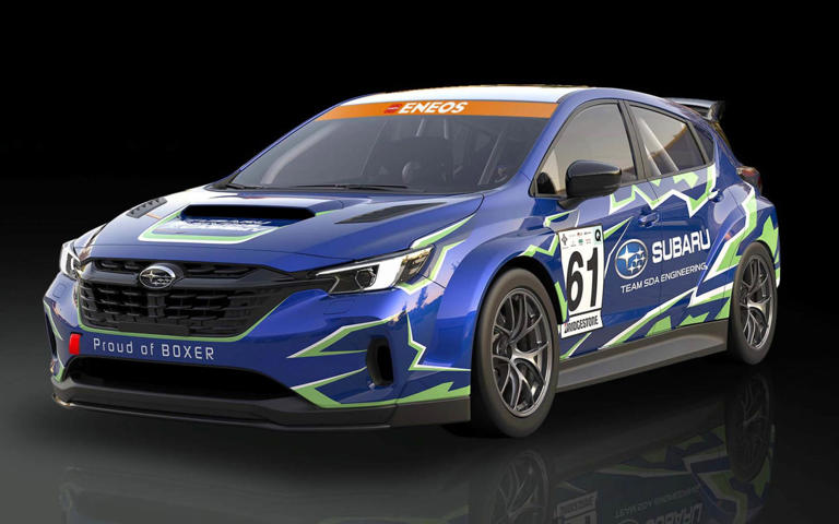 スバルとSTI、SUPER GT「SUBARU BRZ GT300」にレース用にチューニングした水平対向6気筒3.0リッターツインターボ ...