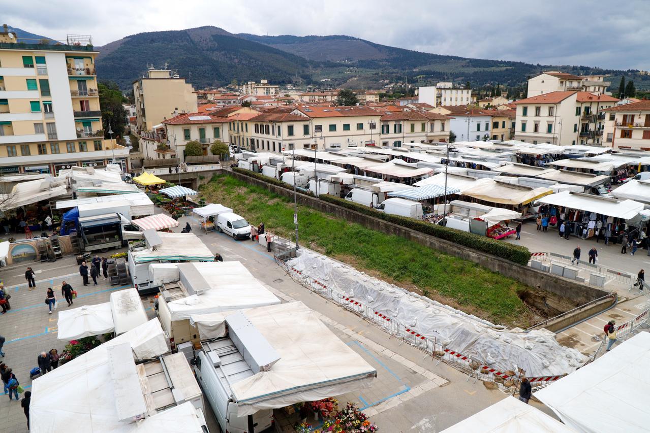 Ponte pedonale sul Rimaggio. Le categorie: "Soluzione migliore"