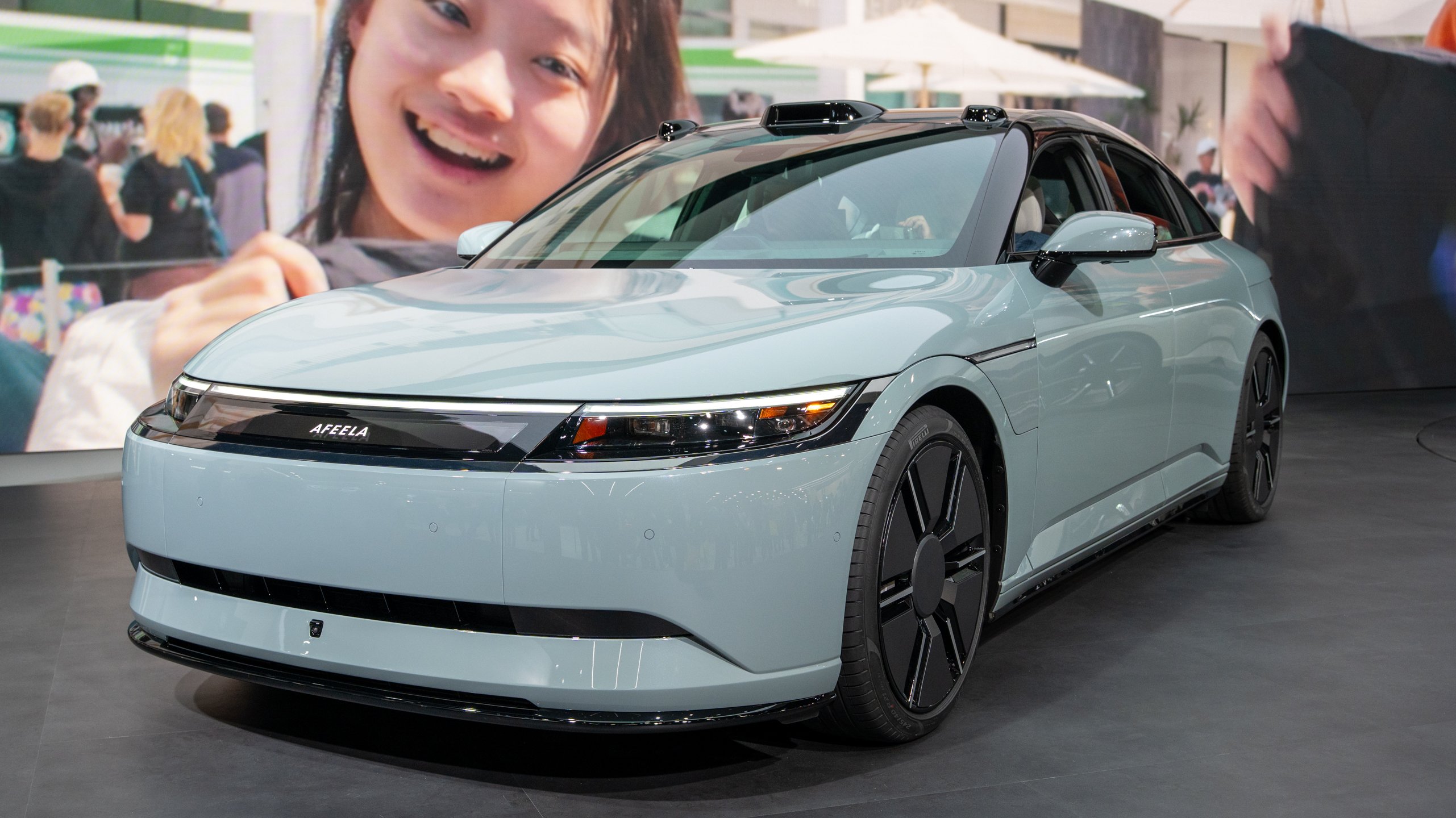 Sony’s ‘vaporware’ car is finally real. I sat in the Afeela 1 at CES