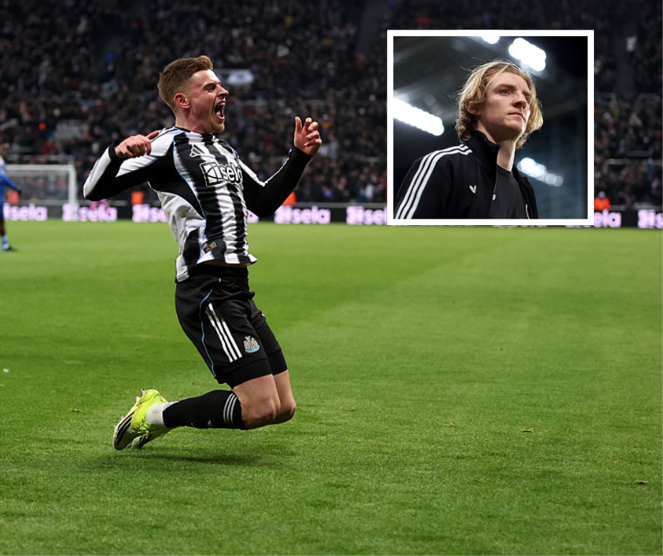 ‘As long as’ - Harvey Barnes answers Anthony Gordon question amid ...