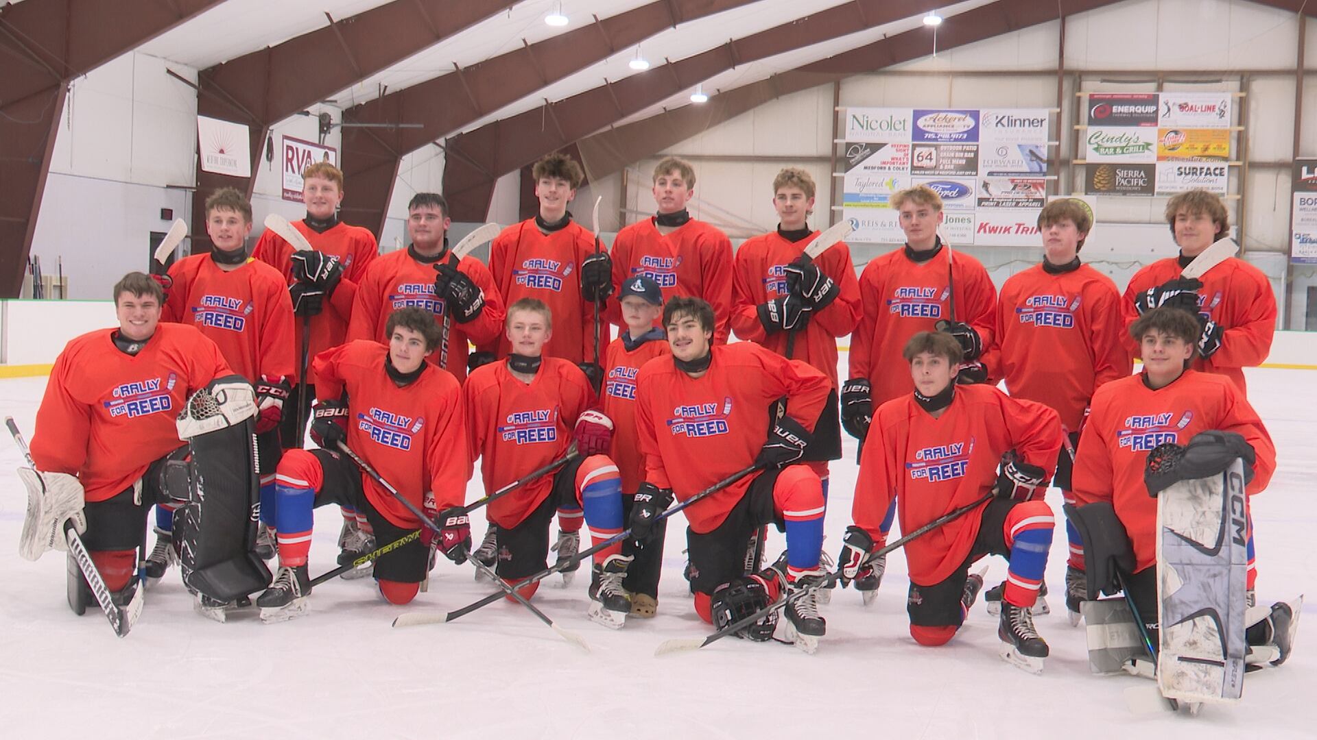 Red Raiders hosted 'Rally for Reed' night