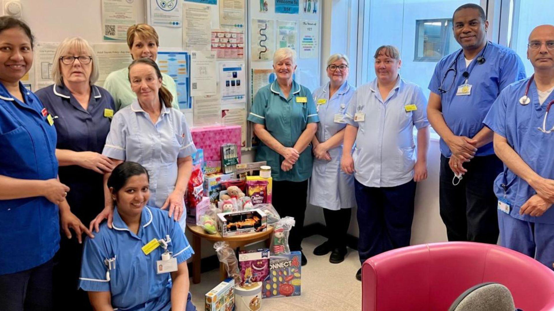 NHS Christmas appeal breaks record gift donations