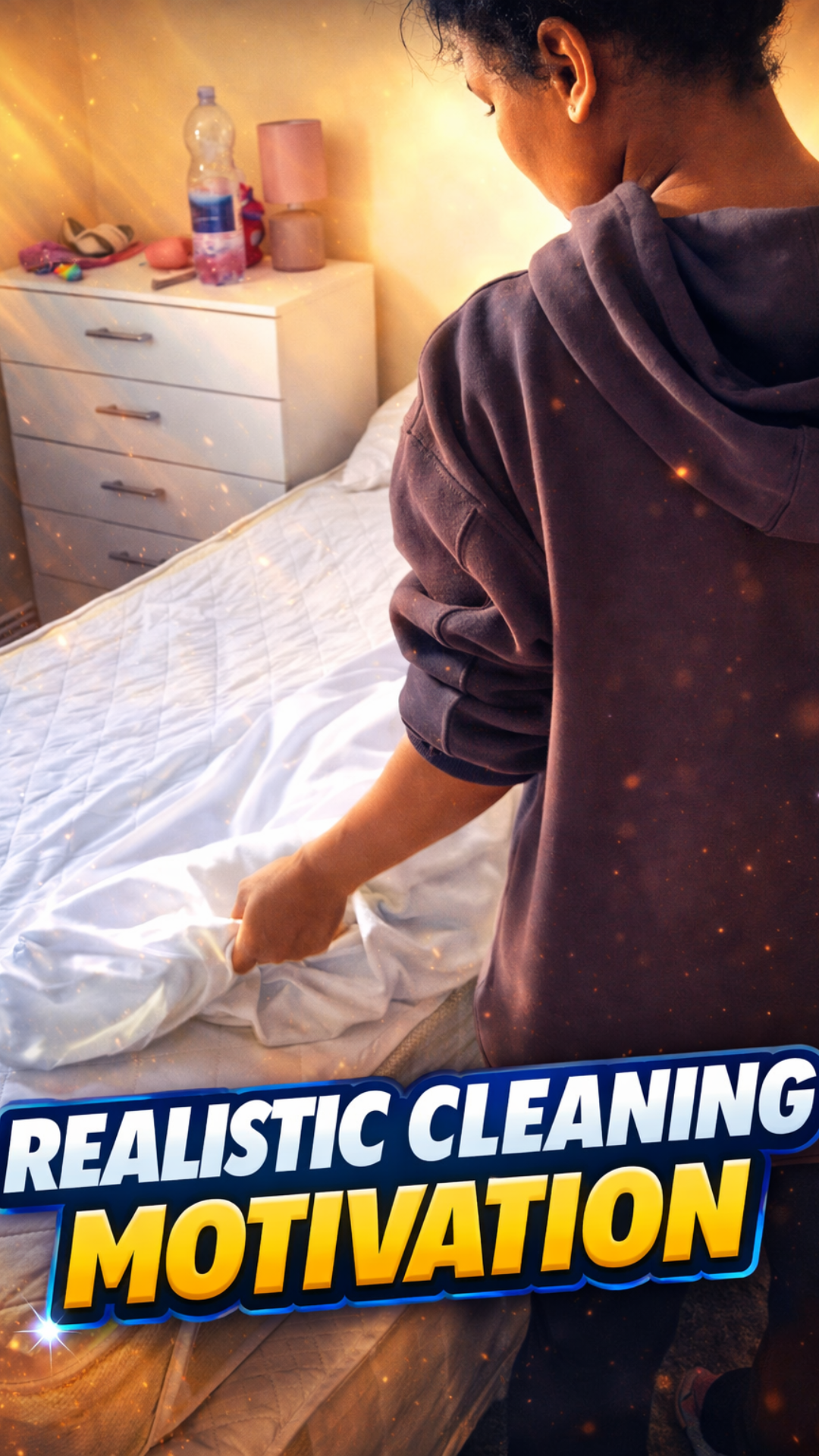 Realistic deep cleaning motivation for busy moms