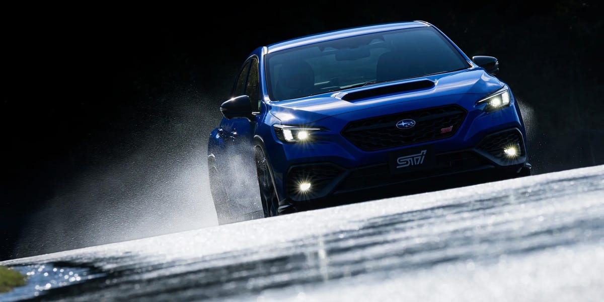 We should've known the Subaru WRX STI Sport# wasn't gonna be a real STI ...