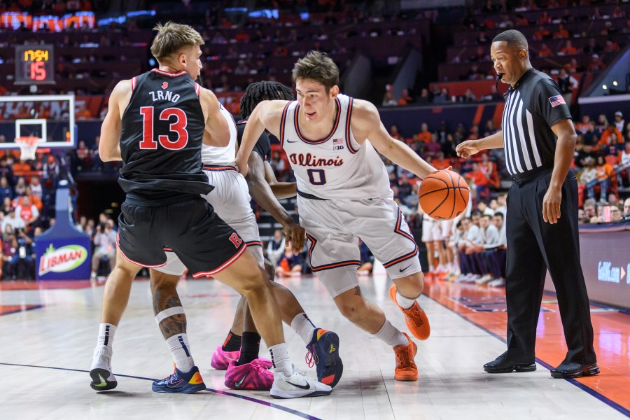 Illinois men’s basketball dominates at home vs Rutgers