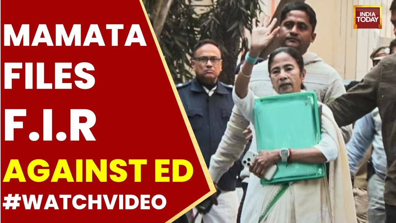 Mamata Banerjee personally files FIR against ED after raid on I-PAC ...