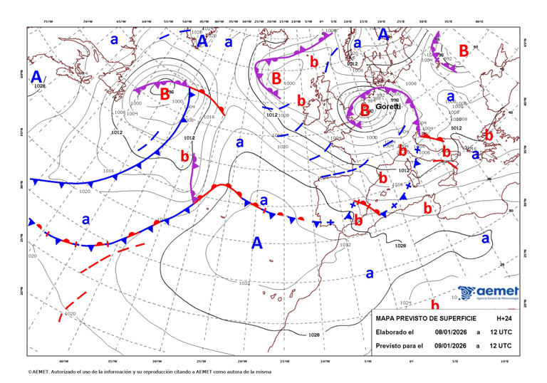 Catorce comunidades en alerta por nevadas, oleaje, vientos y lluvias ...