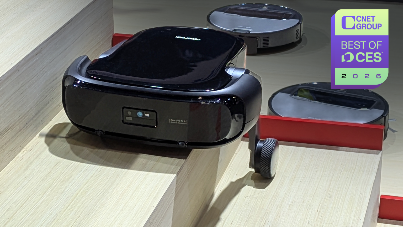 The wildest robot vacuum at CES can clean while climbing stairs