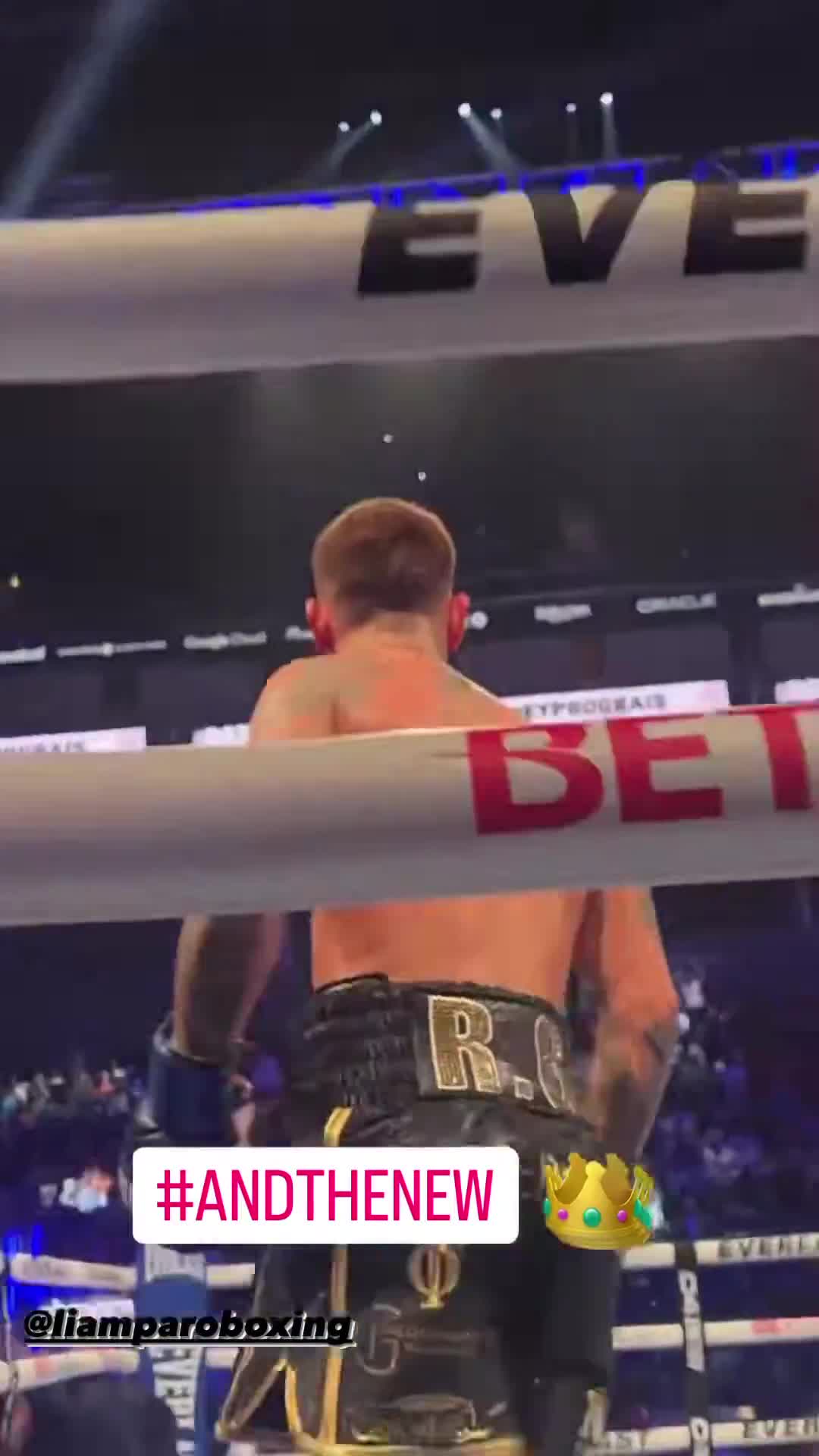 Liam Paro Major Knock Out Over Love with Epic Celebration 🍾