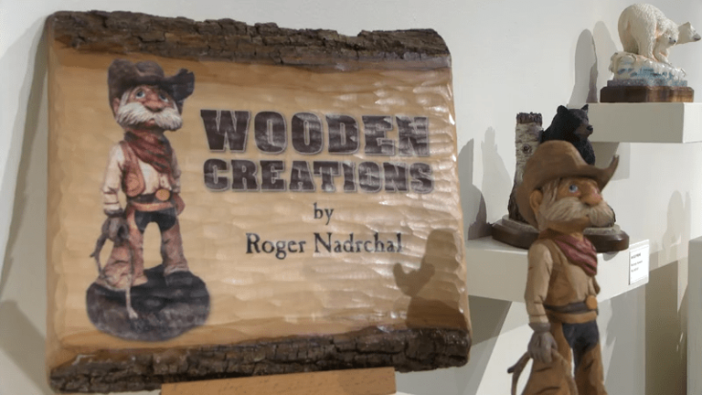 Local artist’s wood carvings on display at Norfolk Art Center