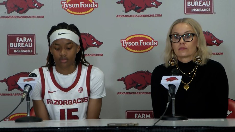 Watch: Kelsi Musick and Jade Bates recap Arkansas’ 93-58 loss to No. 3 ...