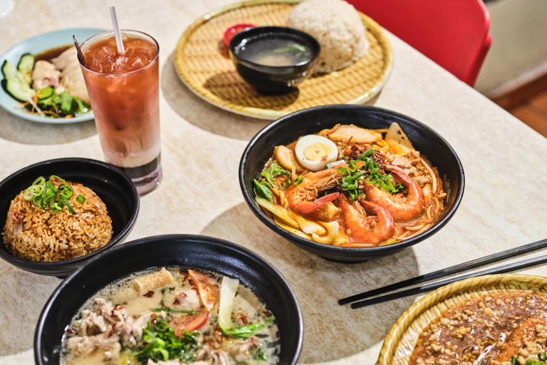 Brilliant prawn noodles, supple chicken rice, and deep-fried milk at ...