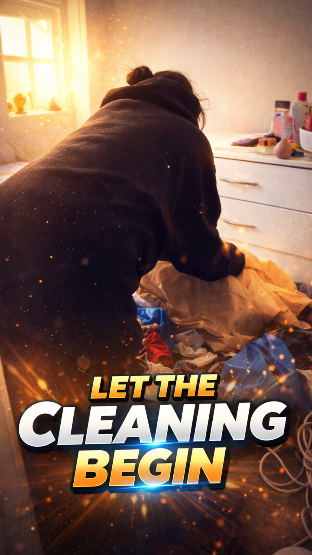 Deep cleaning motivation: Let it commence