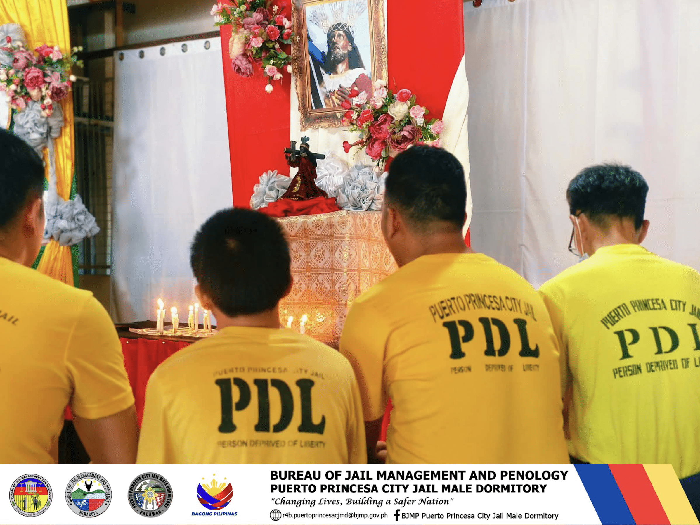 Puerto Princesa PDLs hold novena, show devotion during Nazareno 2026