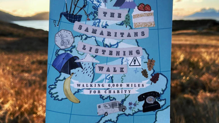 Samaritans volunteer walks 6000-mile trek - again