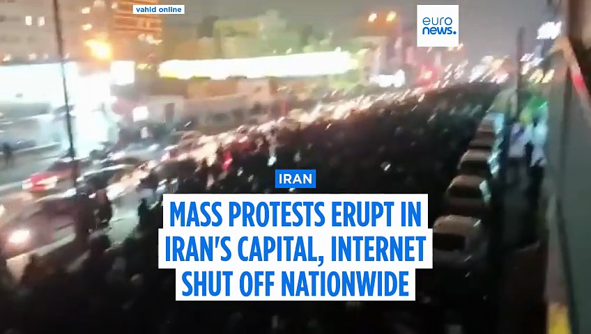 Iranian protests escalate as authorities cut internet and crackdown ...