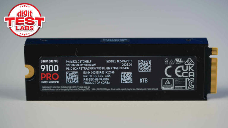 Samsung 9100 Pro 8TB Gen5 SSD review: Not afraid to take up space!
