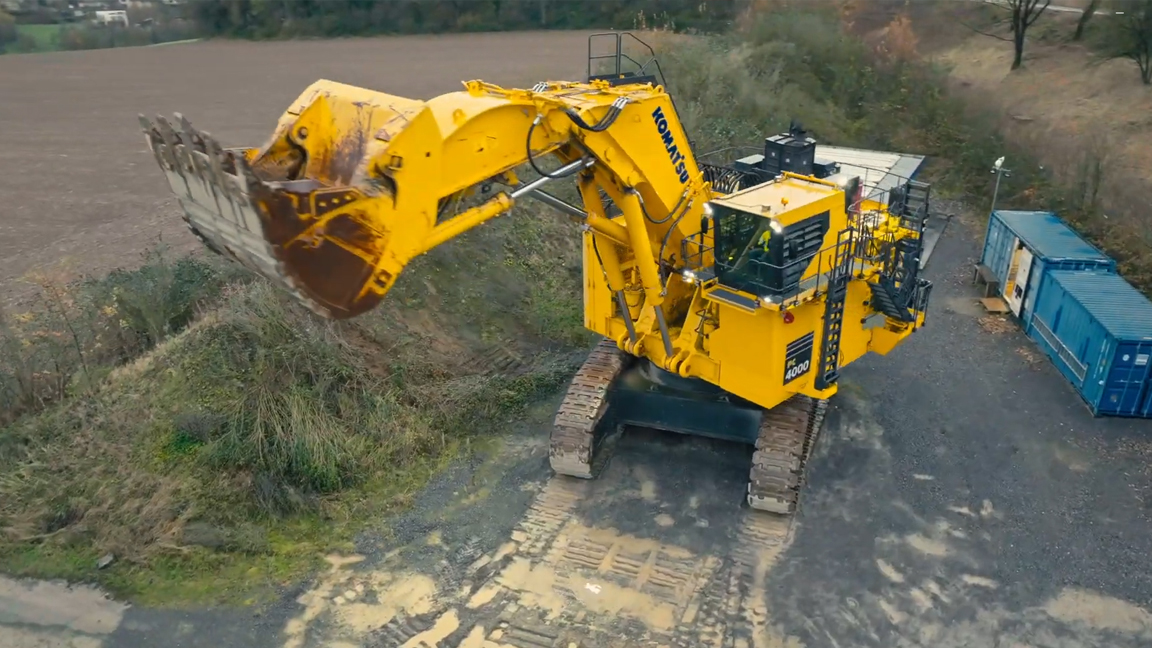 Inside the making of the Komatsu PC4000