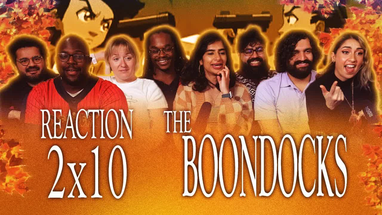 Normies doing it big - The Boondocks 2x10, Home Alone - group reaction