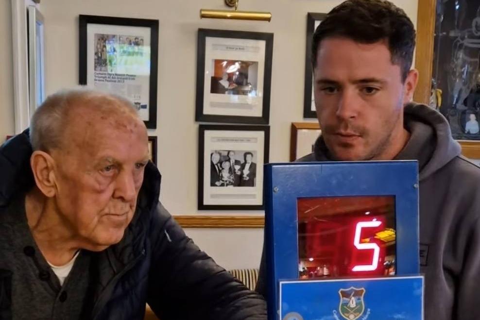 Warrenpoint community line the streets for Davy's last walk