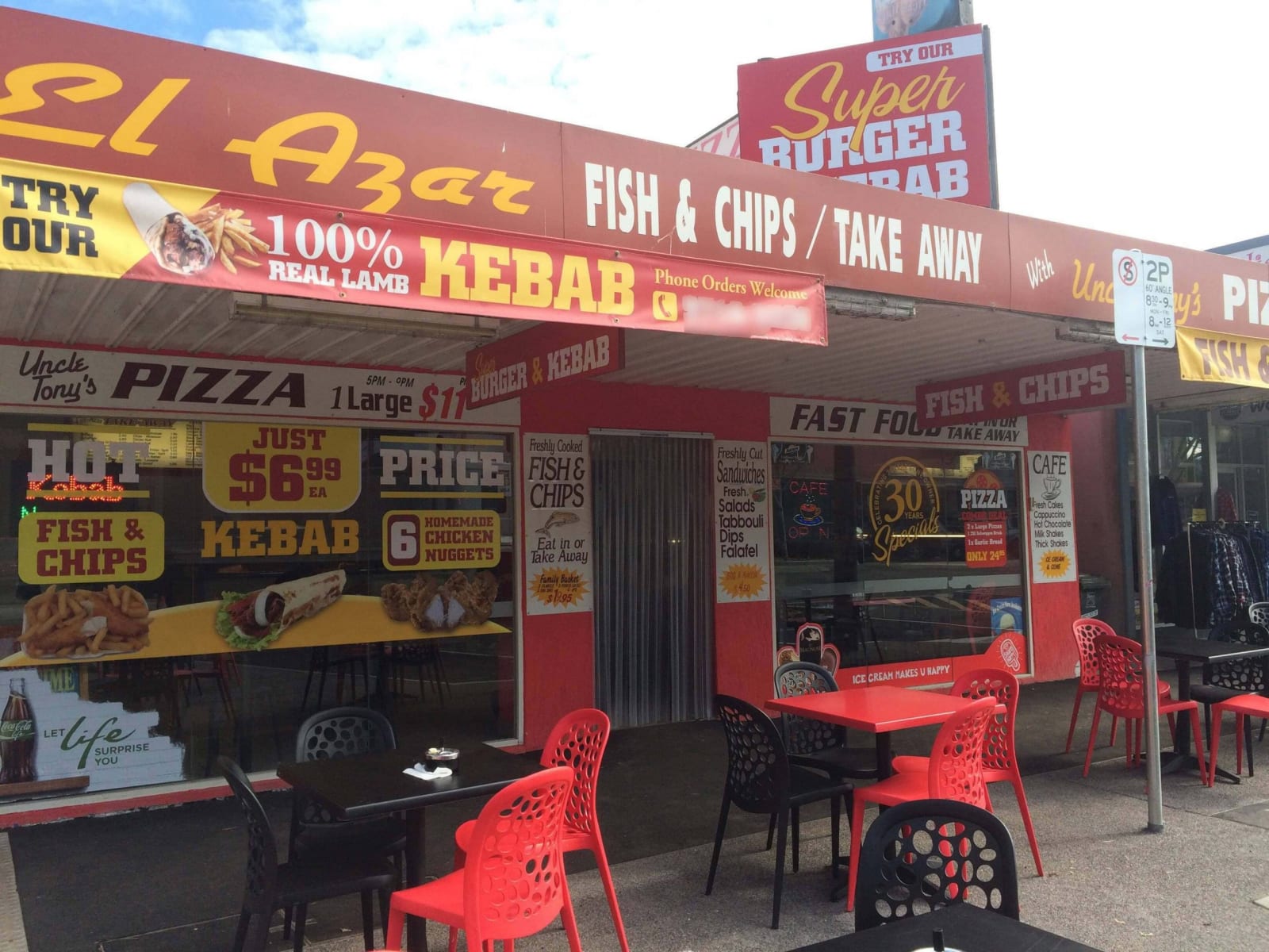 Uncle Tony’s kebabs menu with prices [updated 2026]