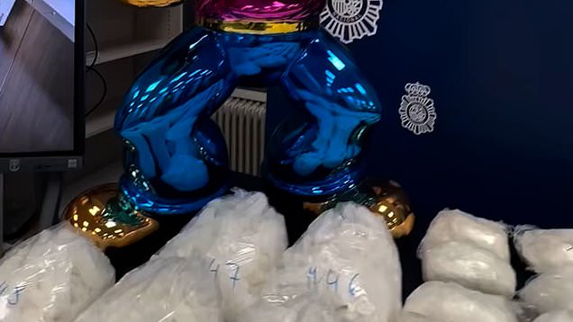 Spanish police find 40 kilos of methamphetamine stored inside a Popeye ...