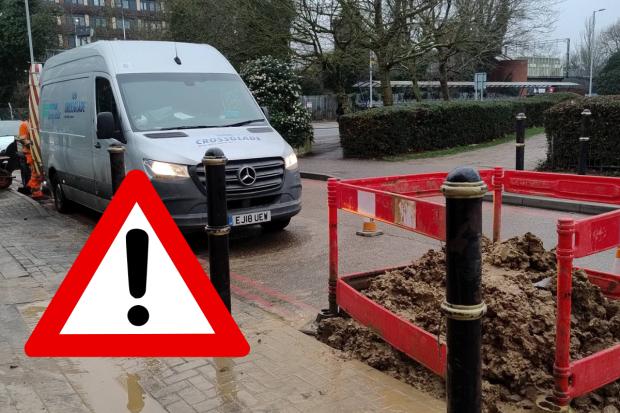 Repairs ongoing after major flooding at Basildon bus station