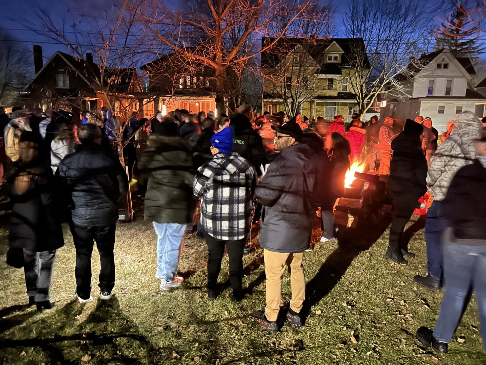 Saginaw community gathers for vigil honoring late board secretary