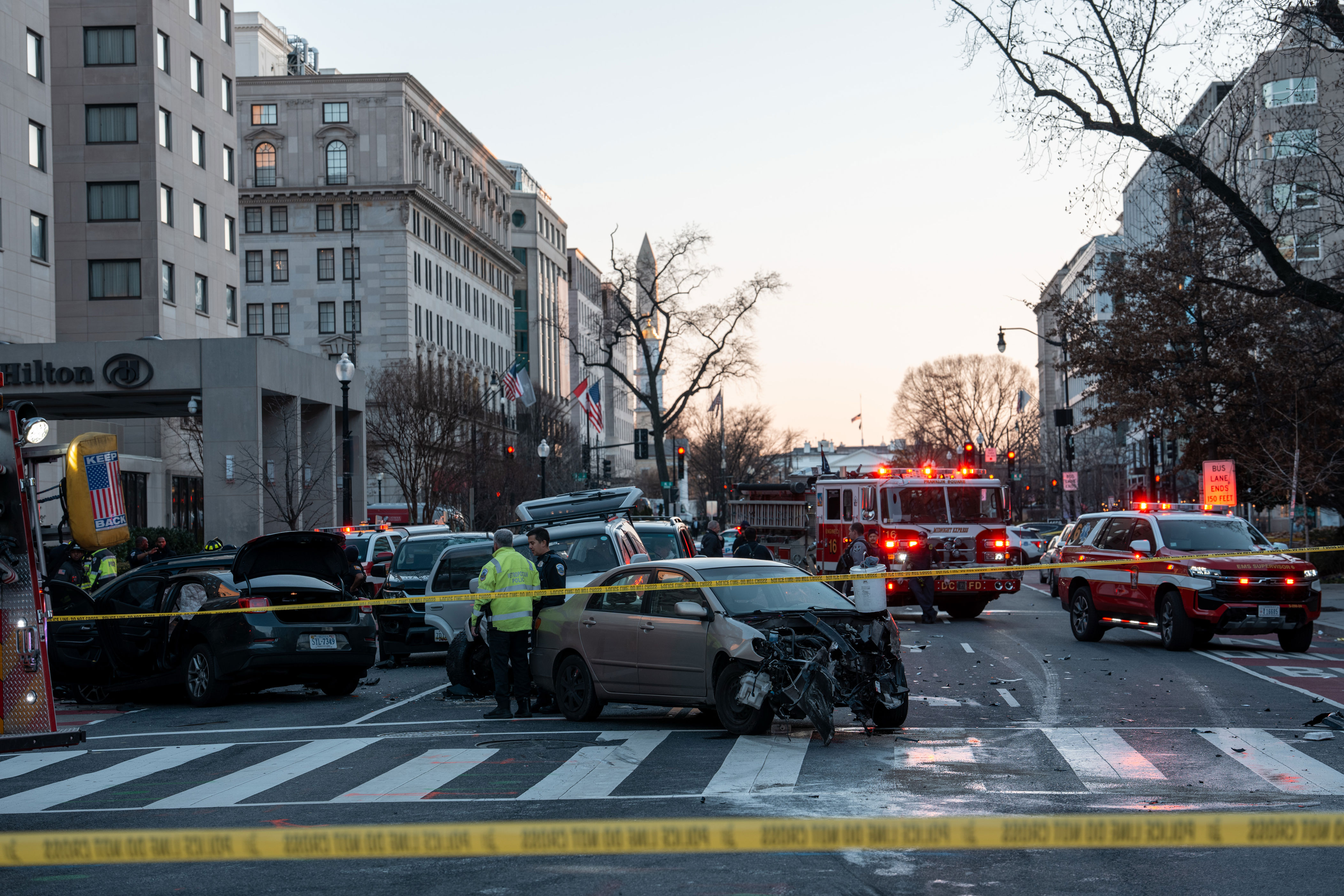 Police arrest 20-year-old following fatal 5-car collision in downtown DC