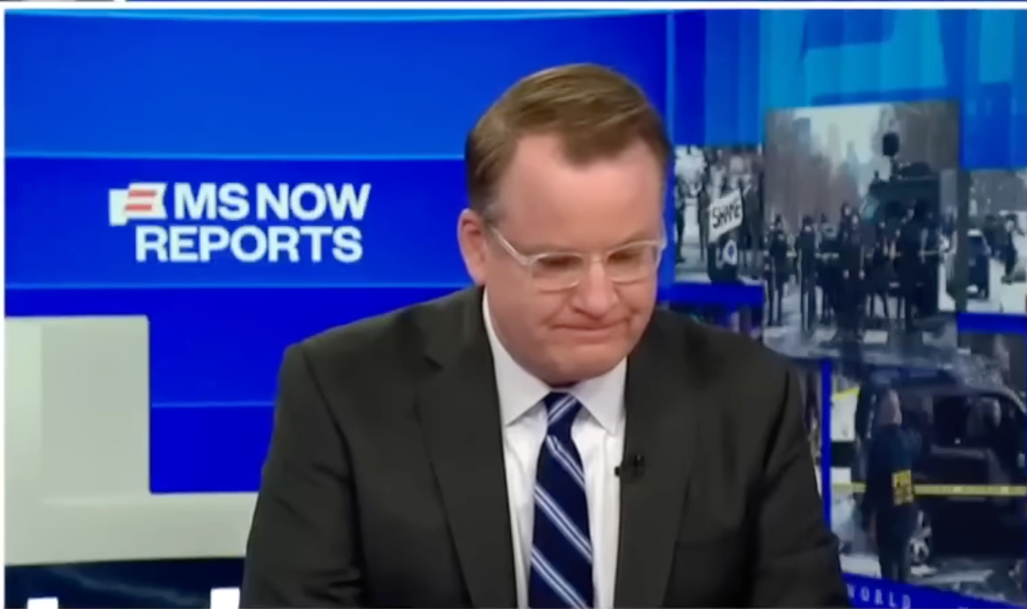 MS NOW contributor breaks down over ICE shooting in emotional live TV ...