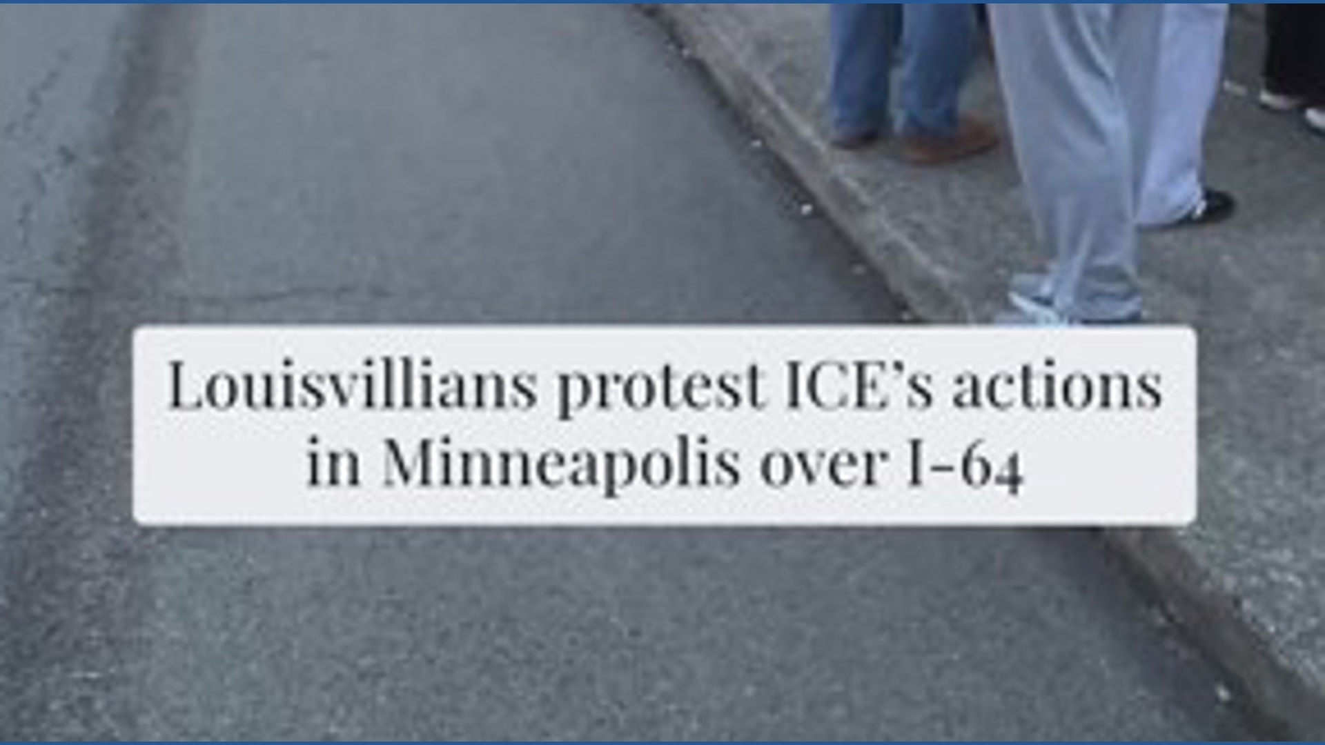 Louisvillians join Minneapolis protests over ICE shooting