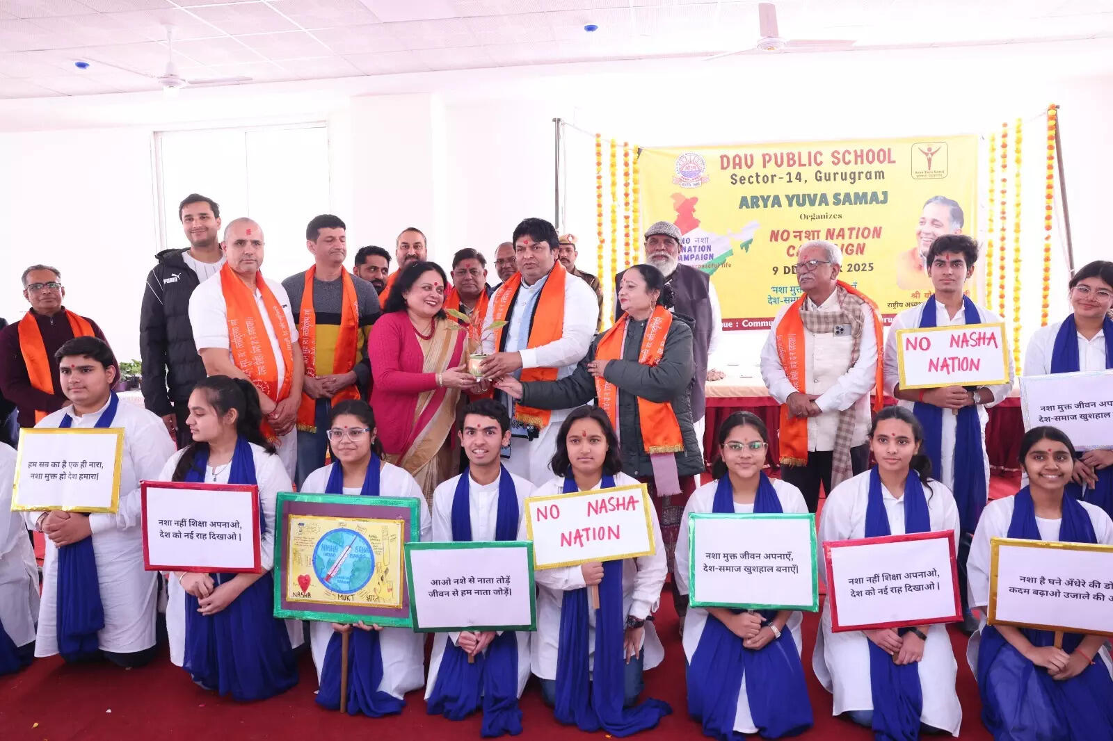 'No Nasha Nation' campaign rallies Gurugram residents against substance ...