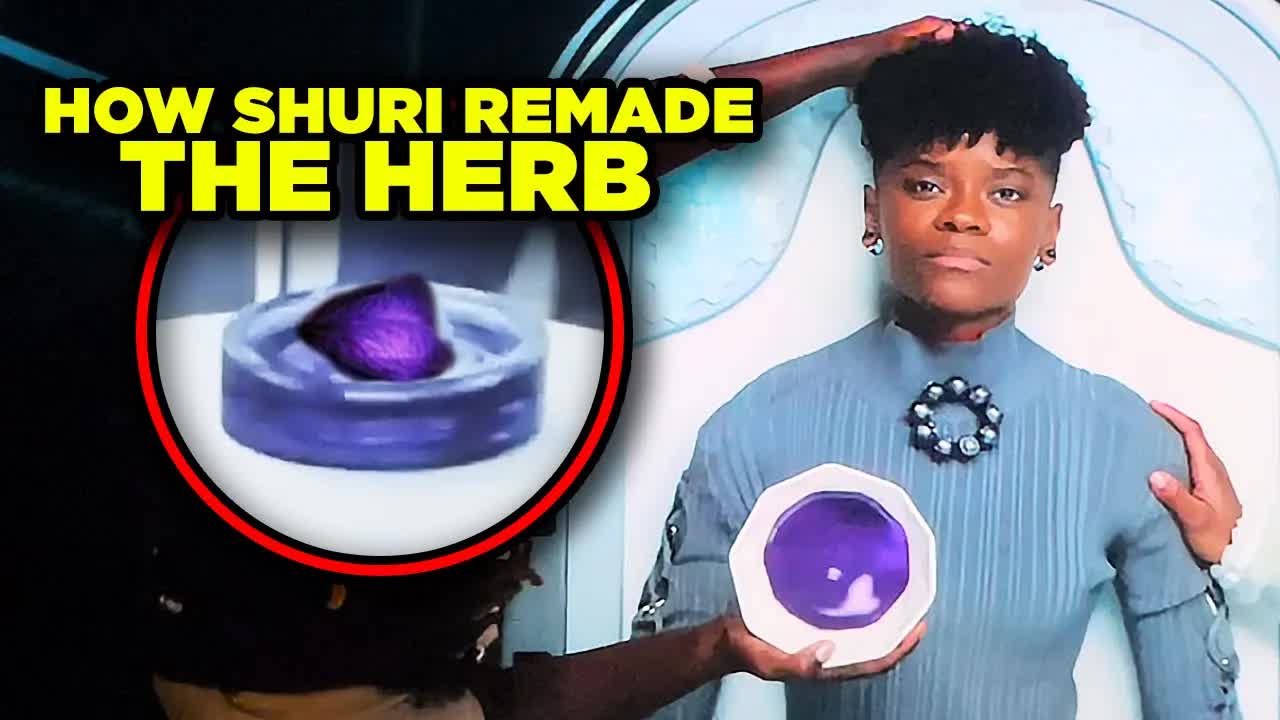 Wakanda forever: Synthetic heart shaped herb explained