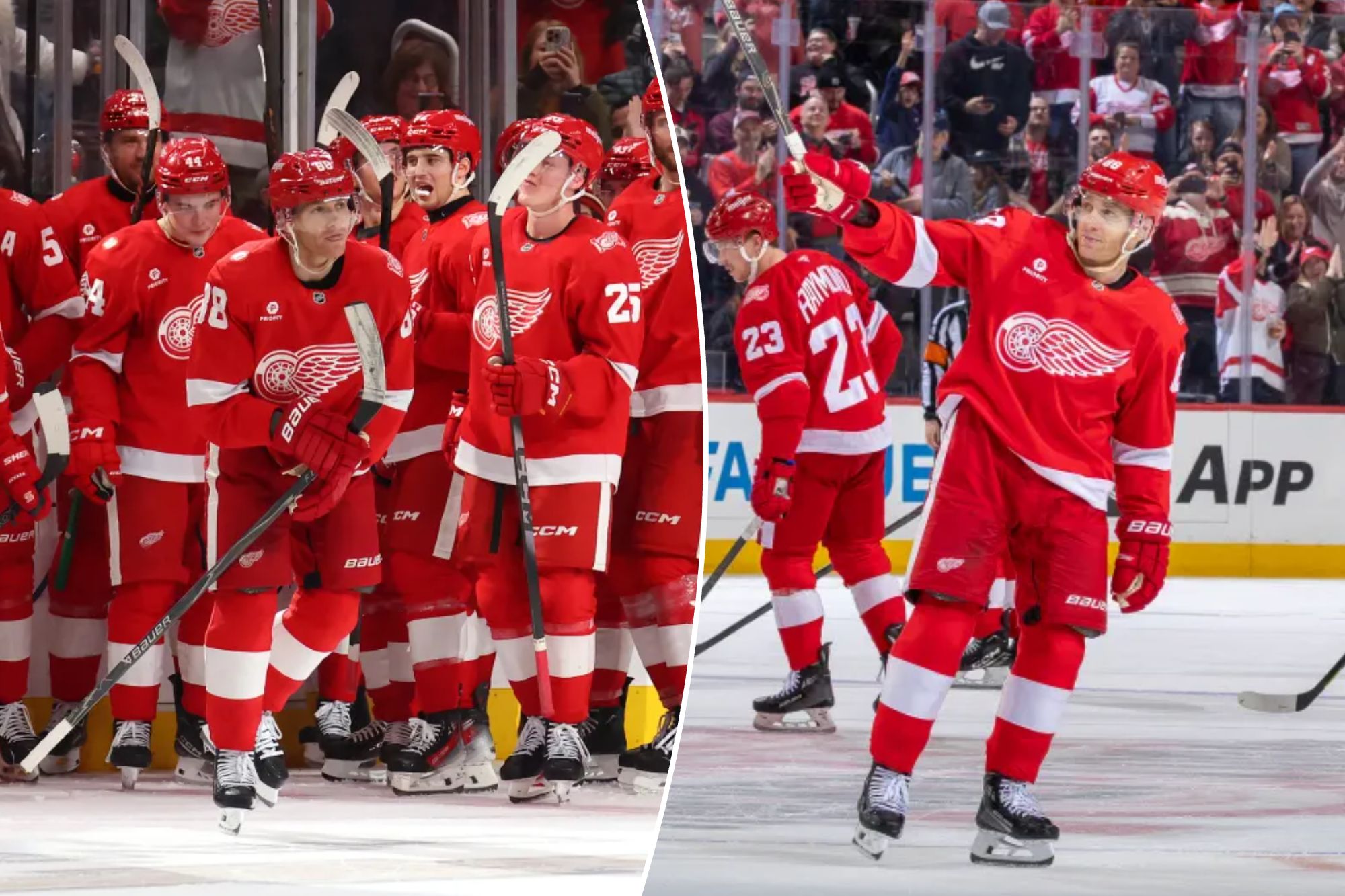 Red Wings’ Patrick Kane becomes second US-born player to join 500 goal club